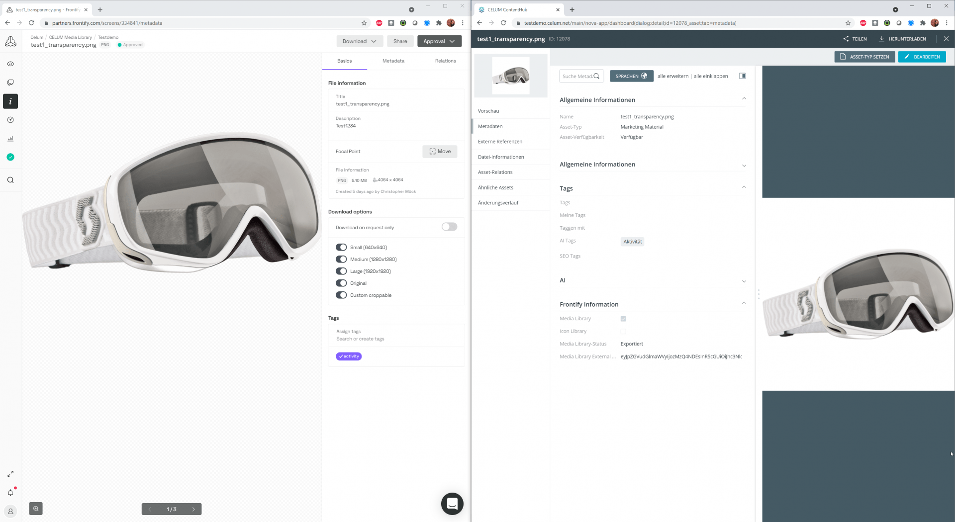 Frontify integration