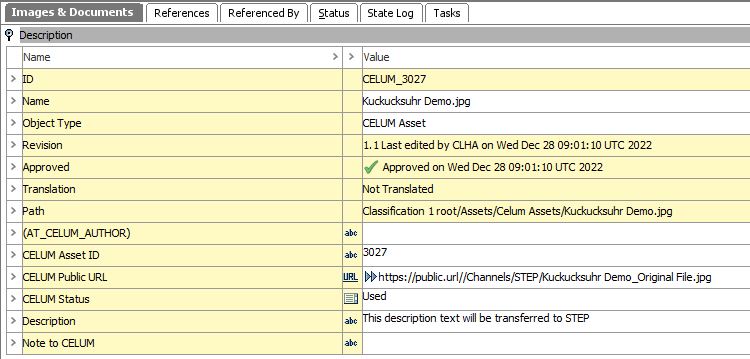 STIBO STEP Integration für CELUM