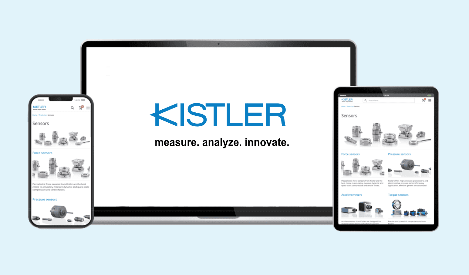 Kistler startet B2B-E-Commerce-Kanal für Hightech-Produkte
