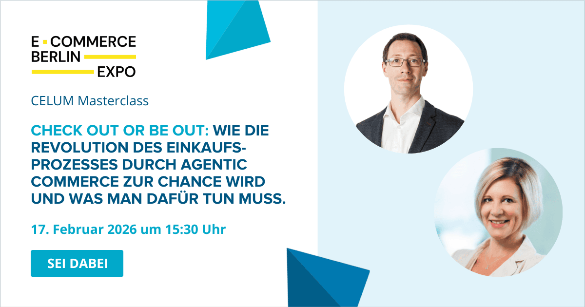 Triff CELUM auf der E-Commerce Berlin Expo 2026