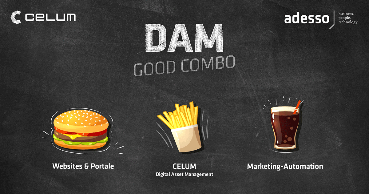 A DAM good COMBO offered by CELUM and adesso
