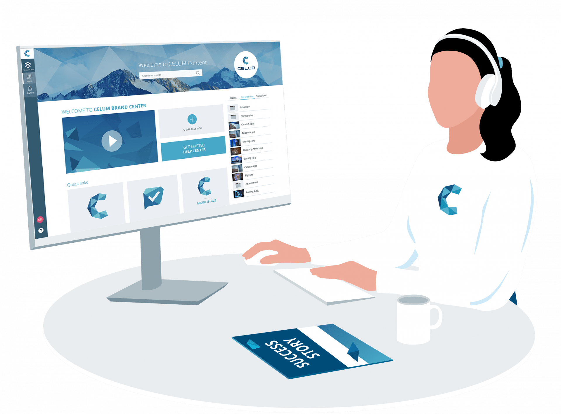 Request a demo for CELUM