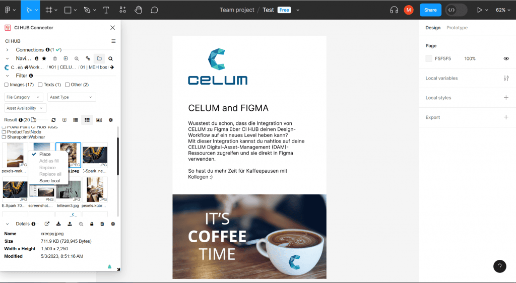 Digital Asset Management (DAM) Integrations for CELUM